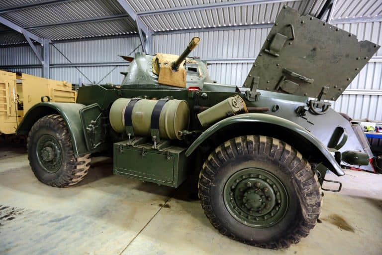 Staghound armoured car - South Gippsland Tank Adventures