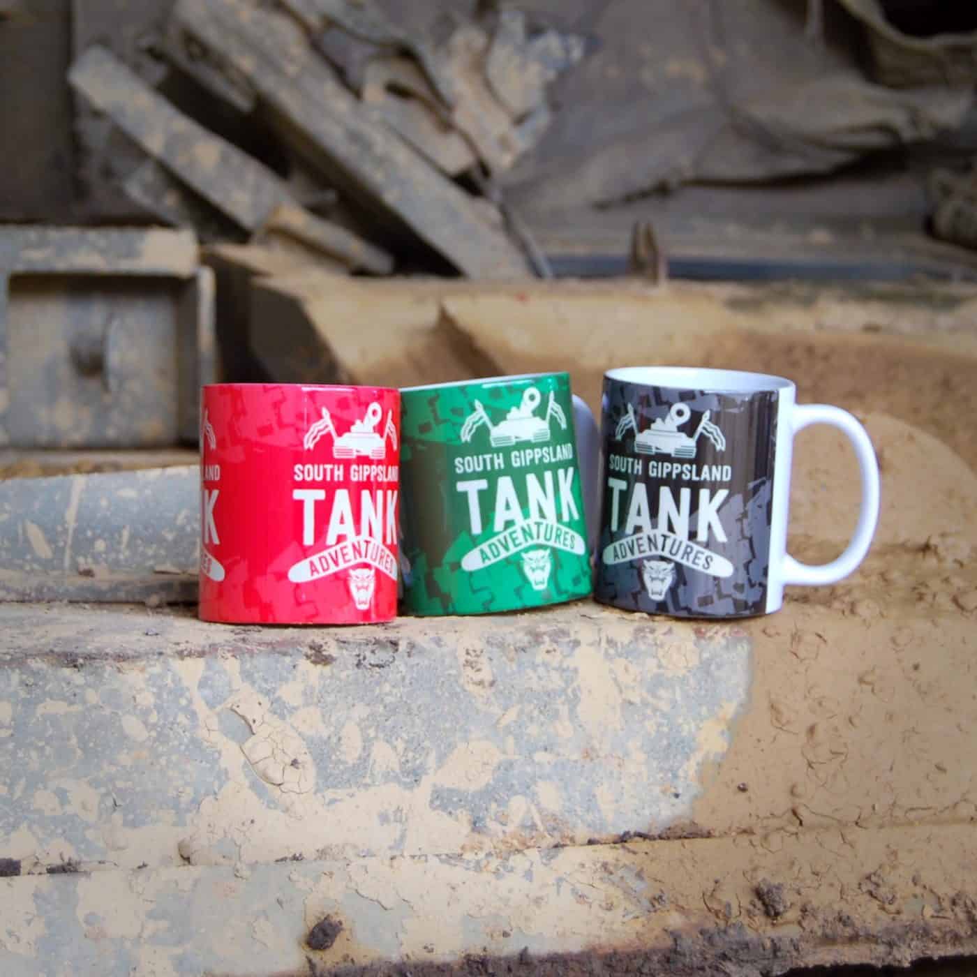 Ceramic mugs - South Gippsland Tank Adventures